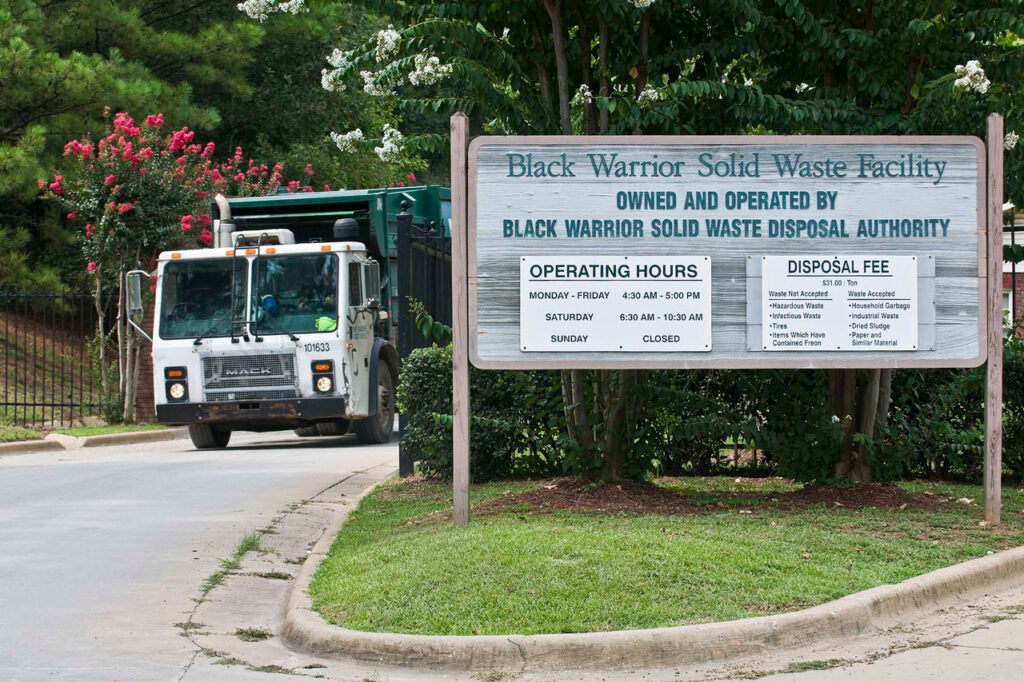 Waste Disposal In Tuscaloosa | Black Warrior Solid Waste Disposal